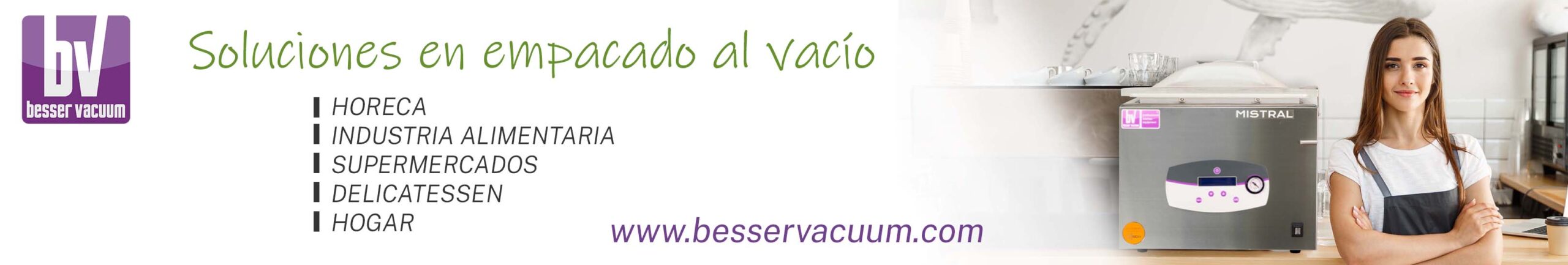 EMPACADORAS AL VACÍO – BVA BANNER LINKEDIN | Empacado al vacío - Besser ...